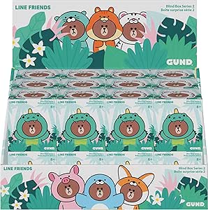 Amazon.com: GUND LINE Friends Blind Box Series #2 Surprise Mystery ...