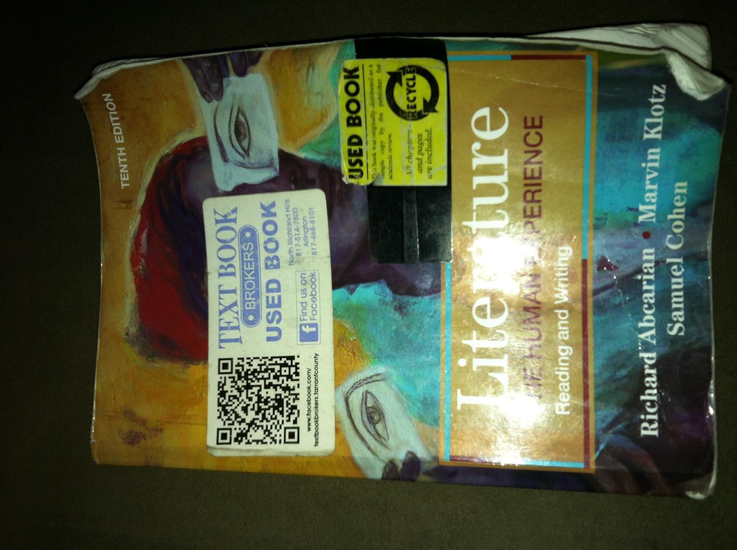 Amazon.com: Literature: The Human Experience: Reading and Writing ...