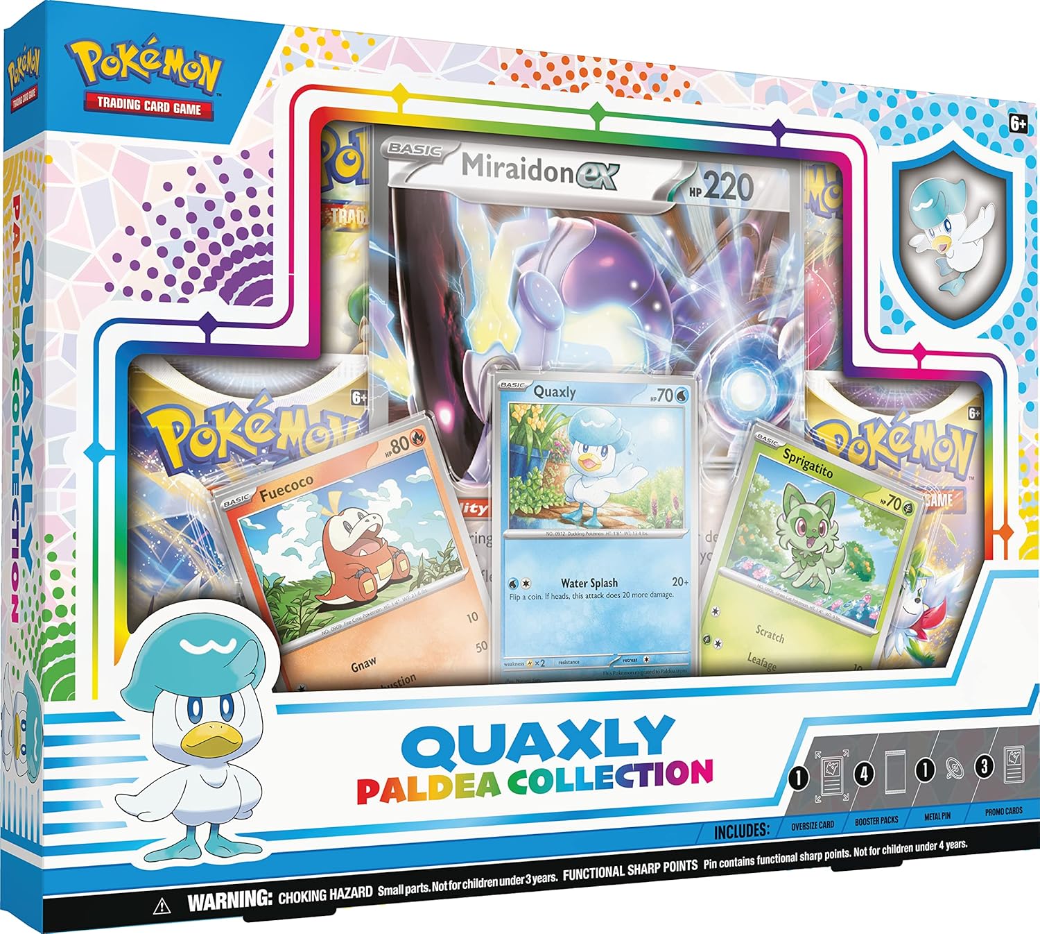 Pokémon Collection Paldea — Quaxly : Amazon.fr: Jeux vidéo