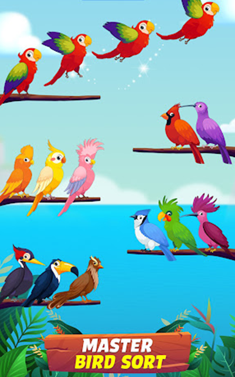 Bird Sort - Color Birds Game - App on Amazon Appstore