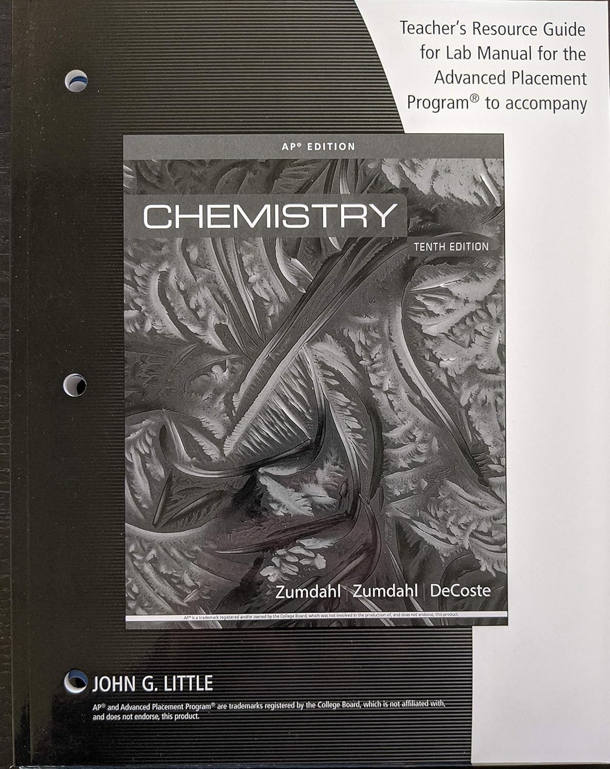 Chemistry (AP Edition), Teacher’s Resource Manual to AP Lab Manual, c ...