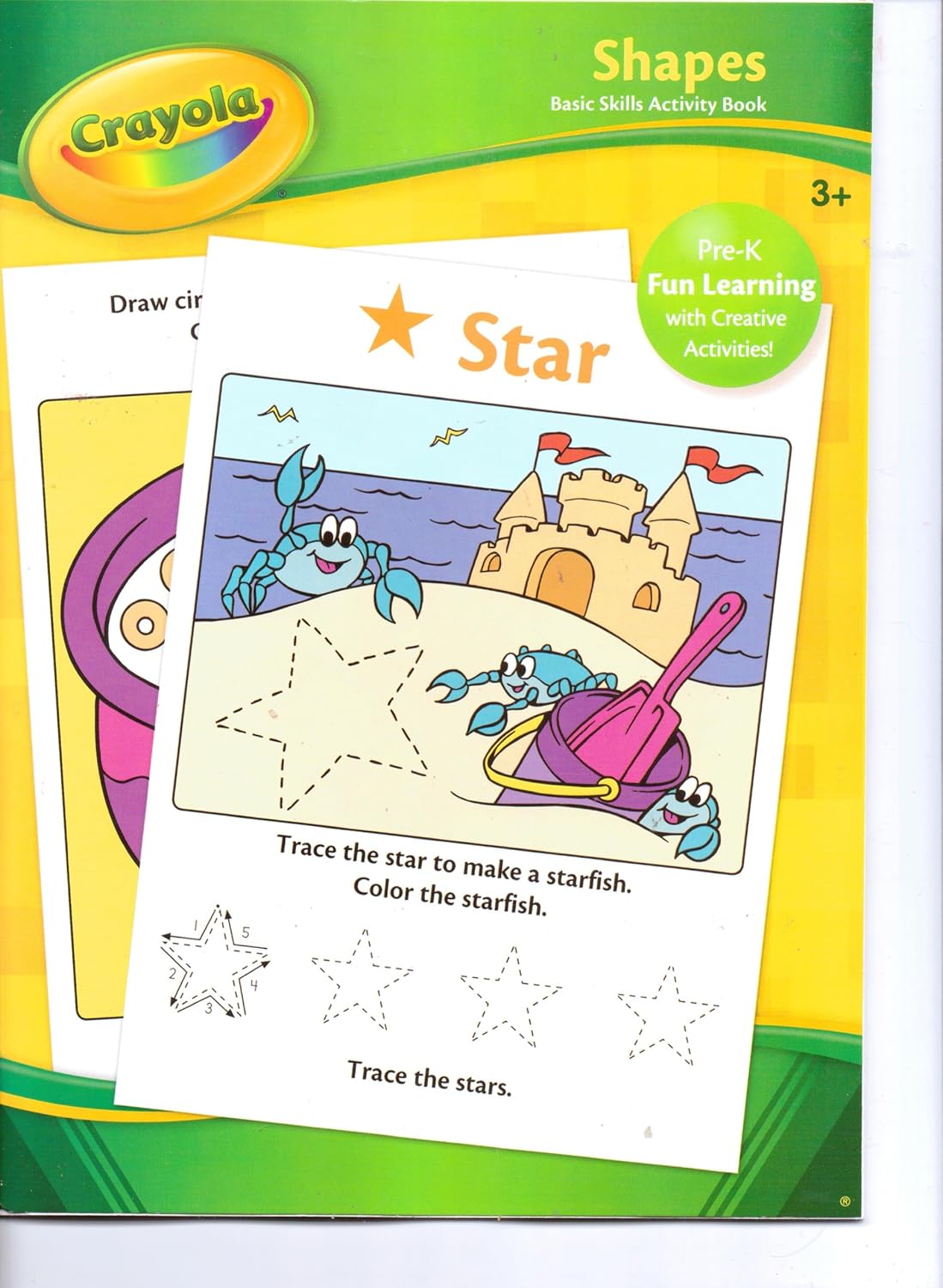 Crayola Shapes Basic Skills Activity Book: Crayola / Greenbrier: Amazon.com: Books