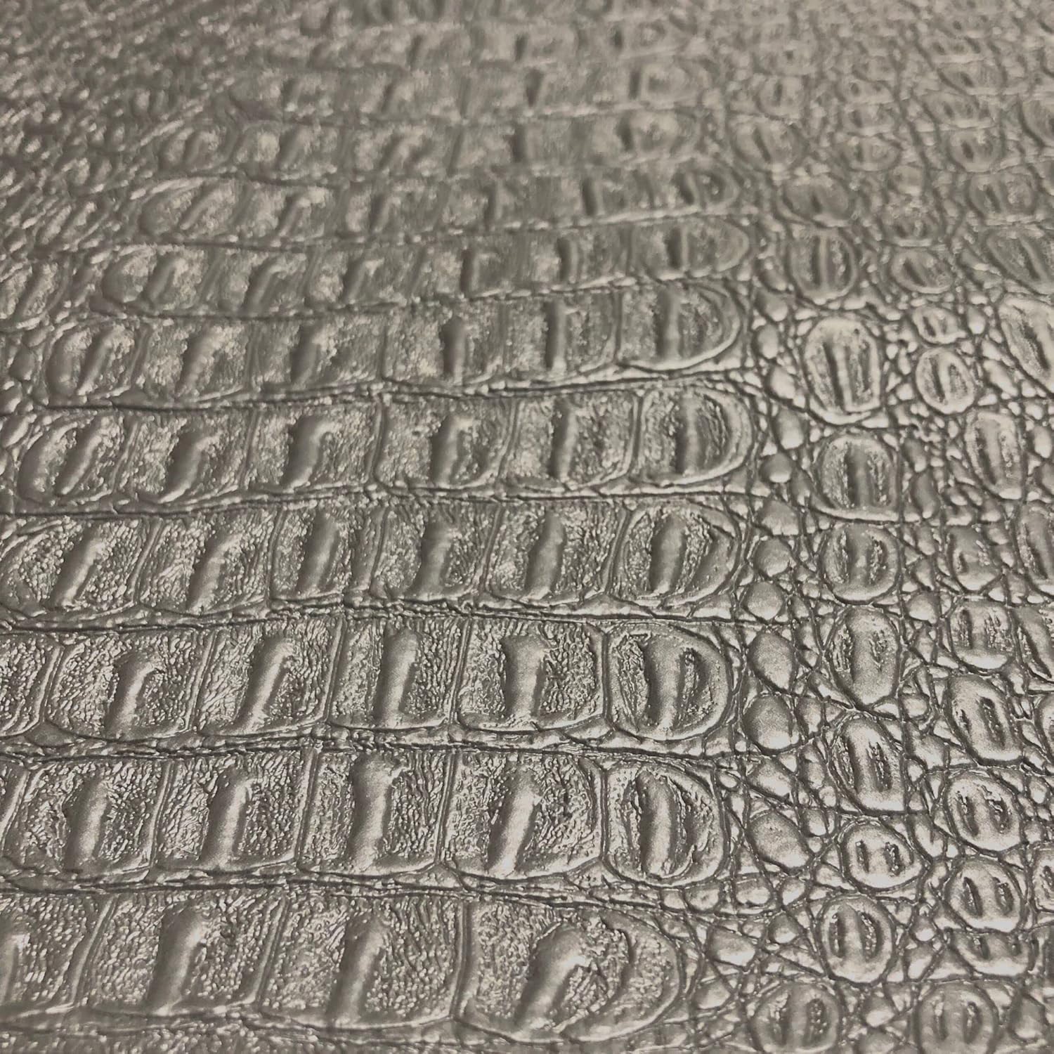 Amazon.com: Alligator Fabric, Soft Textured Crocodile Vinyl Faux ...