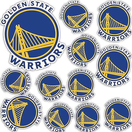 Amazon.com: Golden State Warriors NBA Officially Licensed Sticker Vinyl ...