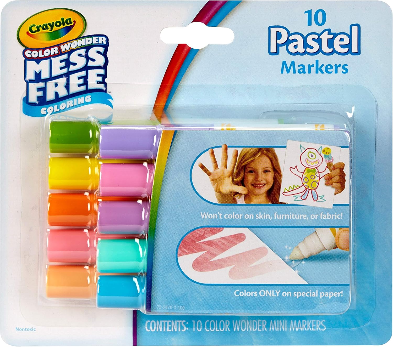 Crayola Color Wonder Mess Free 10 Pastel Markers : Amazon.ca: Toys & Games