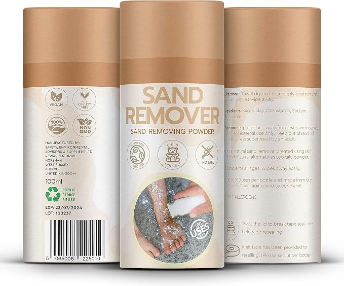 SAND REMOVING POWDER – 100% Natural Sand Remover – Child Friendly ...