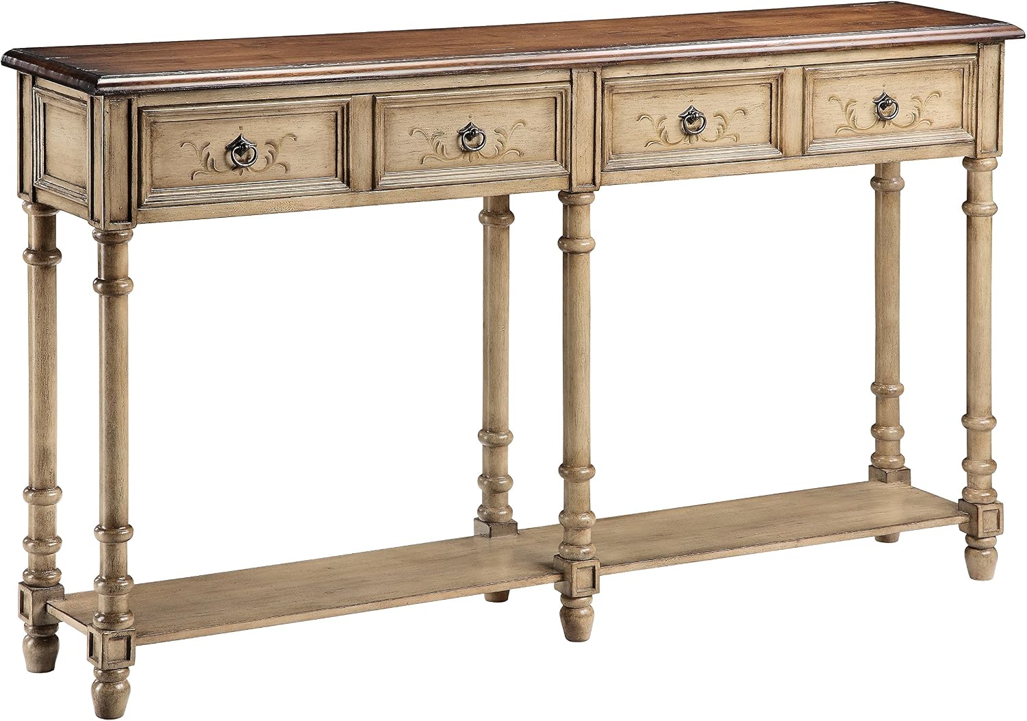 Amazon.com: Stein World Furniture Gentry Console Table, Antique Dustry ...