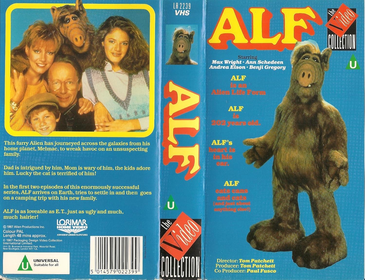Alf 1 [VHS] [1987]: Amazon.co.uk: DVD & Blu-ray