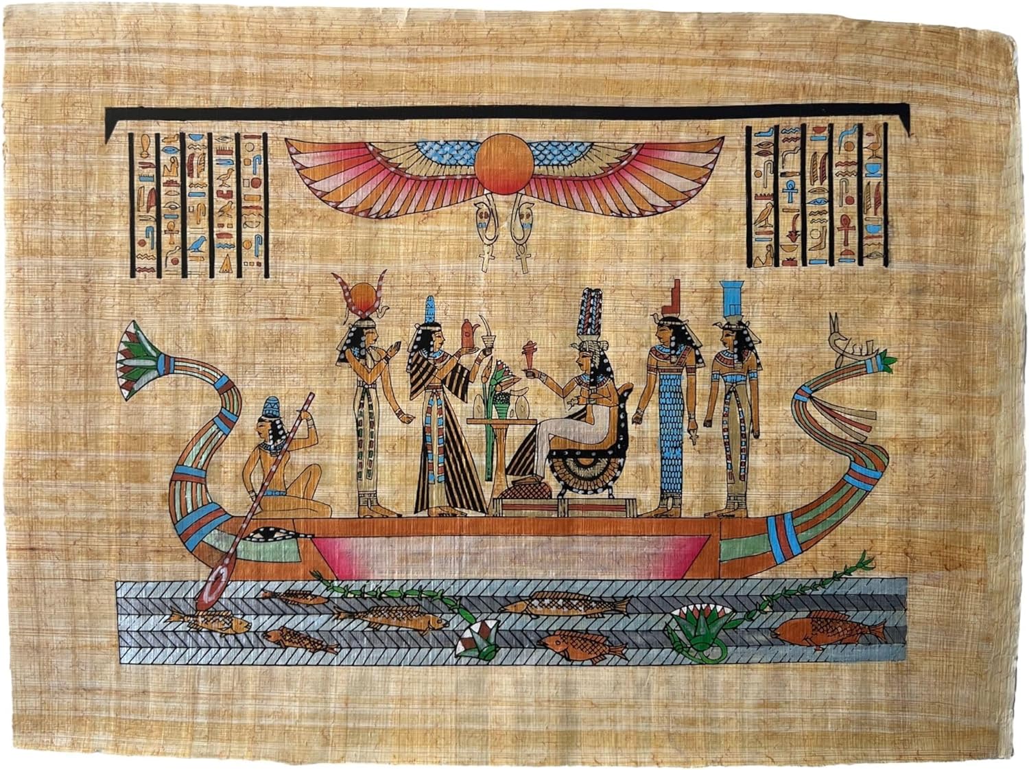 Amazon.com: Ancient Egyptian Paintings Nepthys the Sister of Isis and ...
