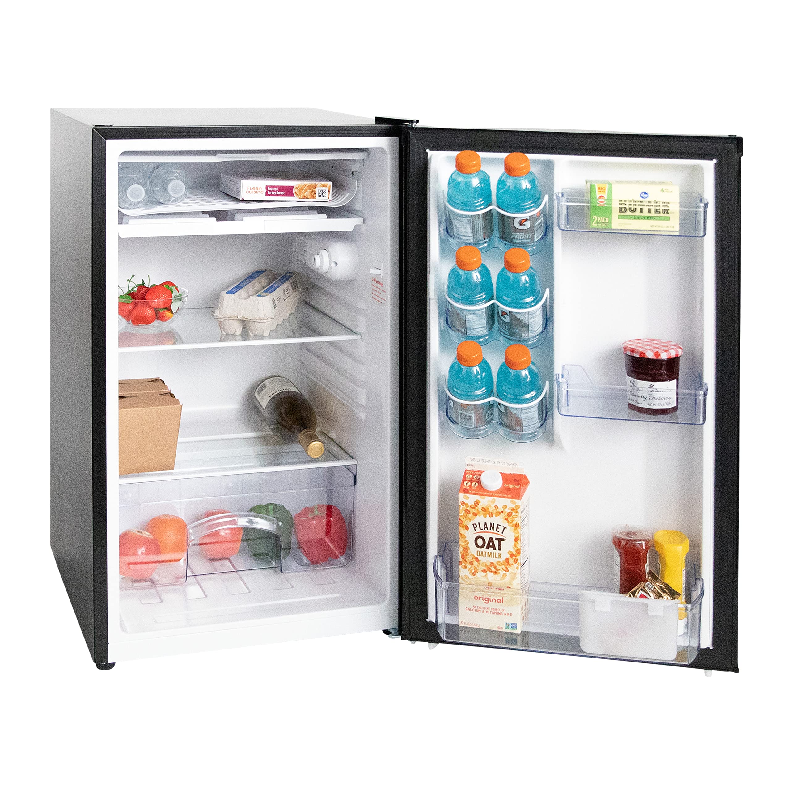 West Bend WBR44B Mini Fridge Compact Refrigerator for Home Office or ...