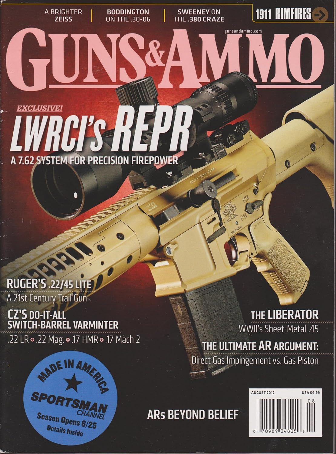 Guns & Ammo Magazine (August 2012): Various: Amazon.com: Books