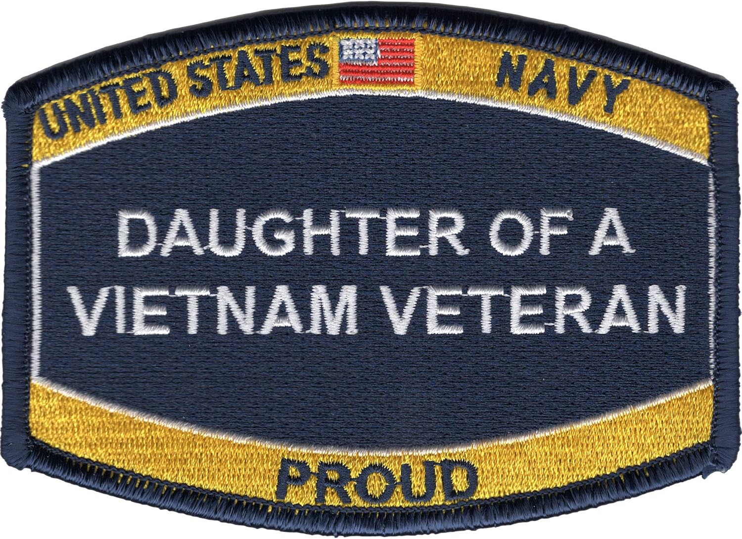 Amazon.com: Navy Daughter of a Vietnam Veteran Patch : Clothing, Shoes ...