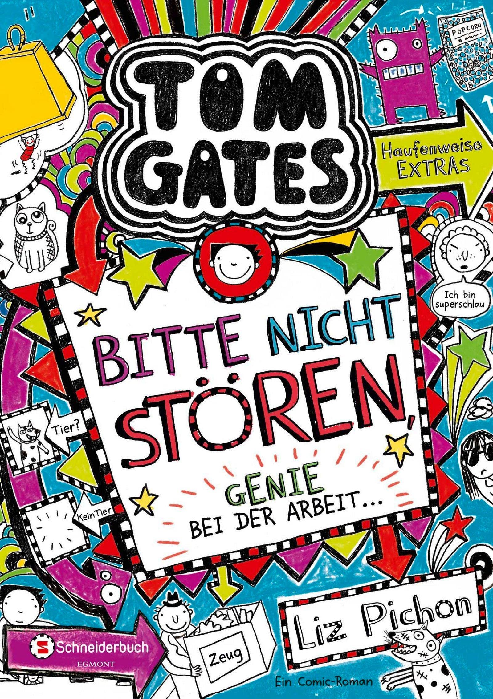 Tom Gates, Band 08: Bitte nicht stören, Genie bei der Arbeit ... (Tom ...