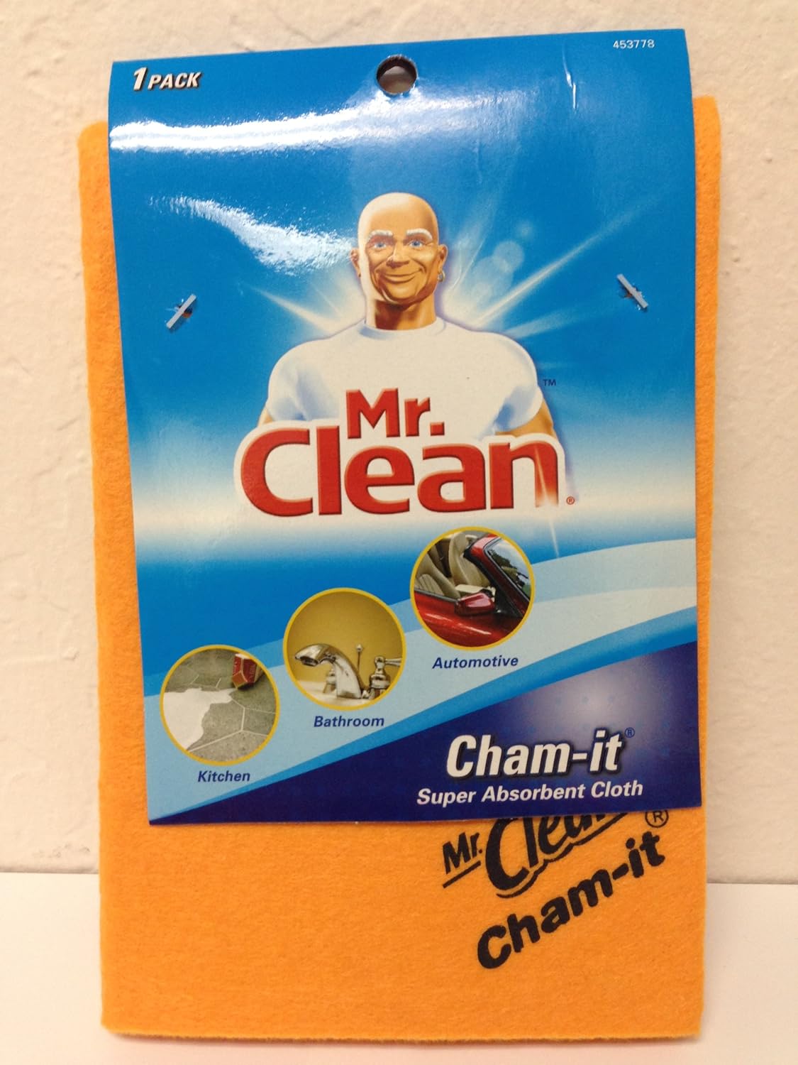 Amazon.com: Mr. Clean Cham-it Super Absorbent Cloth : Health & Household