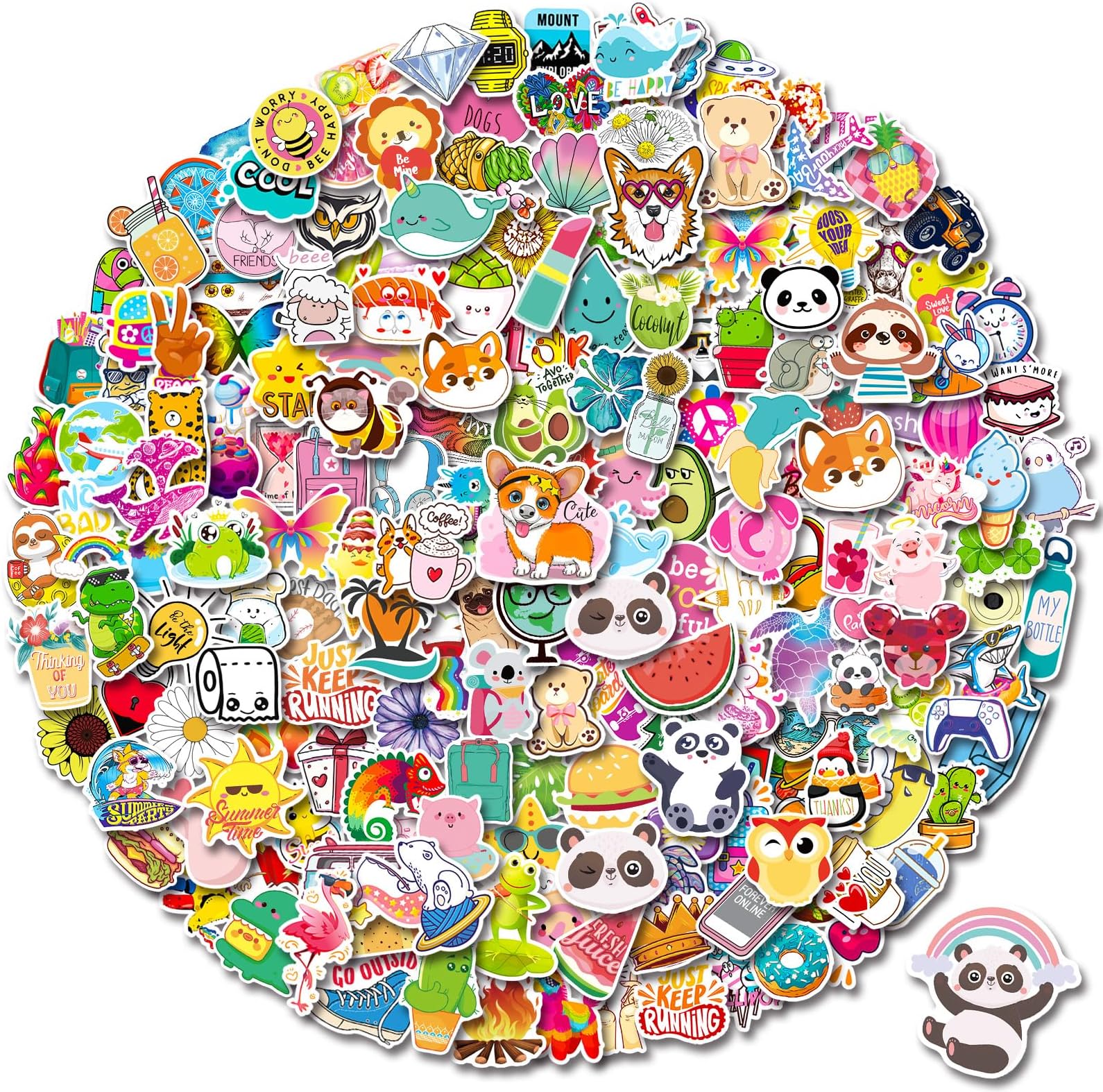 Amazon.com: Aithney 100 PCS Stickers Funny Cute Stickers for Teens ...