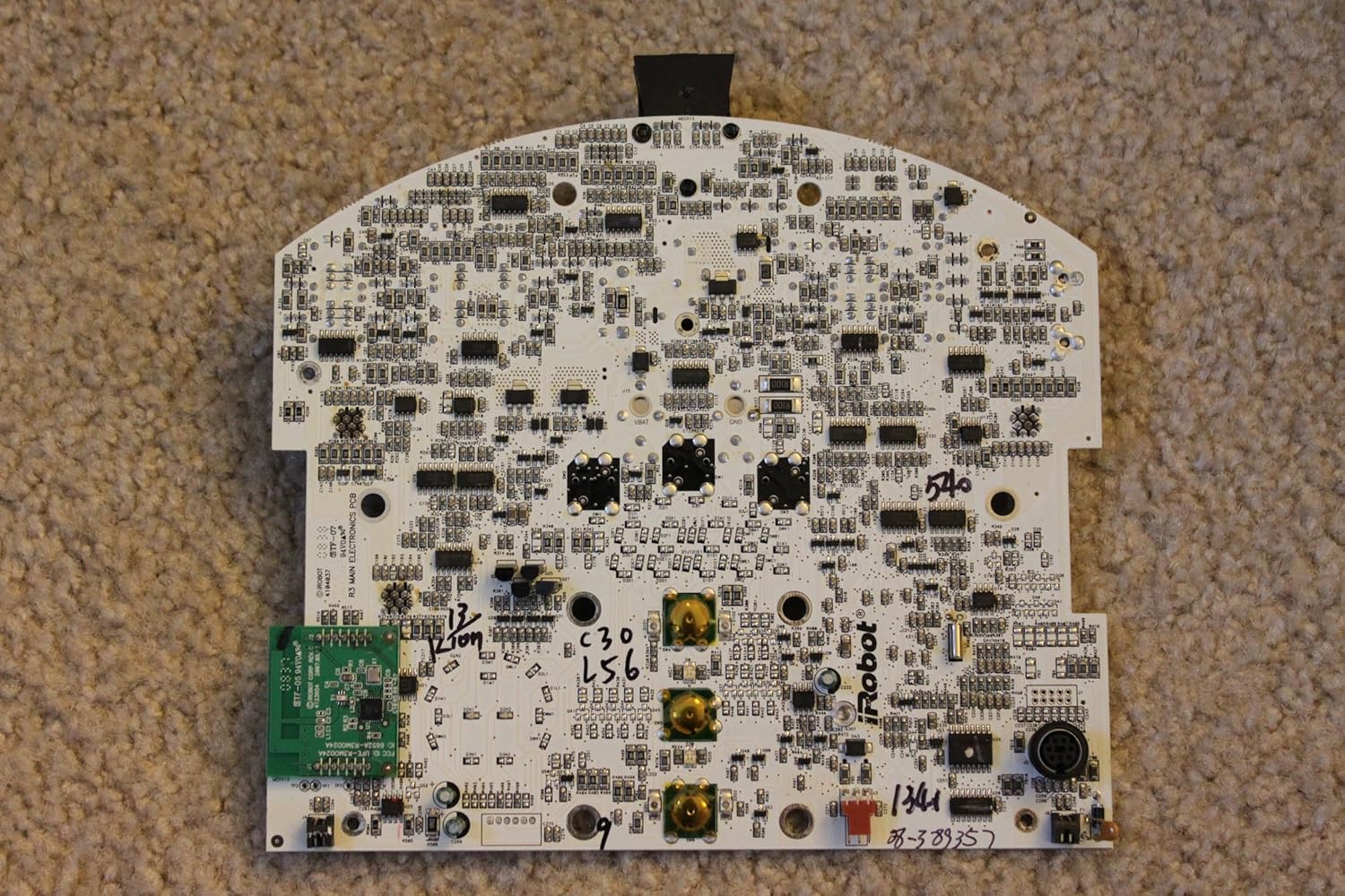 Amazon.com: Roomba iRobot 540 PCB/Motherboard w/RF: Household Robotic ...