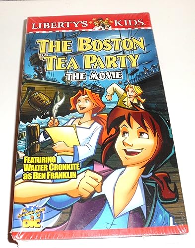 Amazon.com: Liberty's Kids Vol 1:Boston Tea Party [VHS] : Cronkite ...