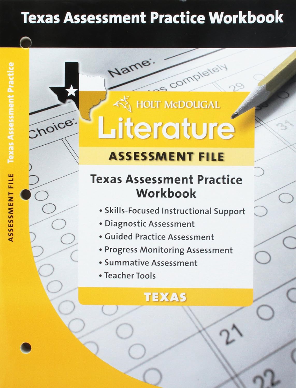 Literature Assessment Practice Workbook Grade 7: Holt Mcdougal ...