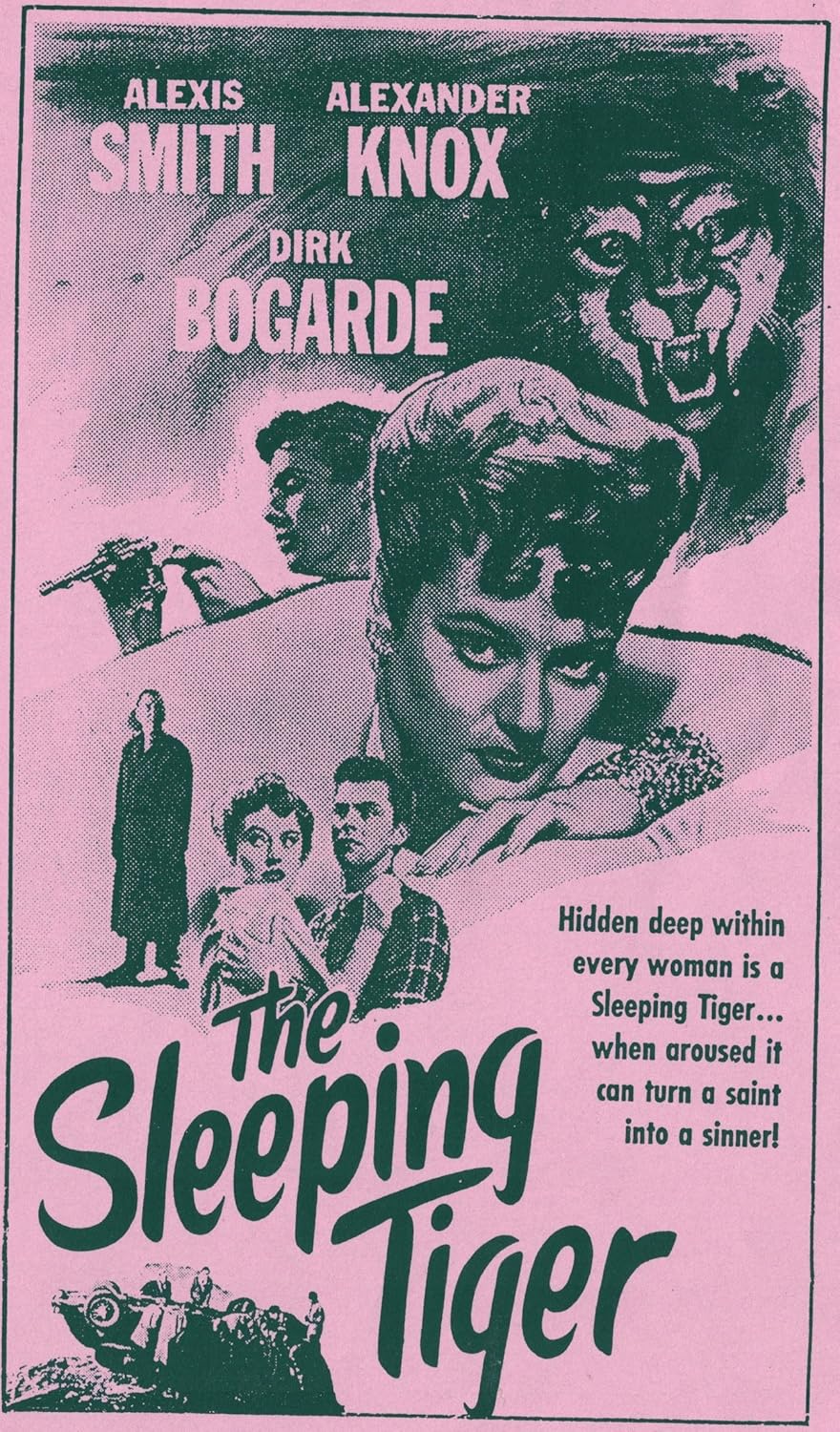 Amazon.com: The Sleeping Tiger [VHS] : Dirk Bogarde, Alexis Smith ...