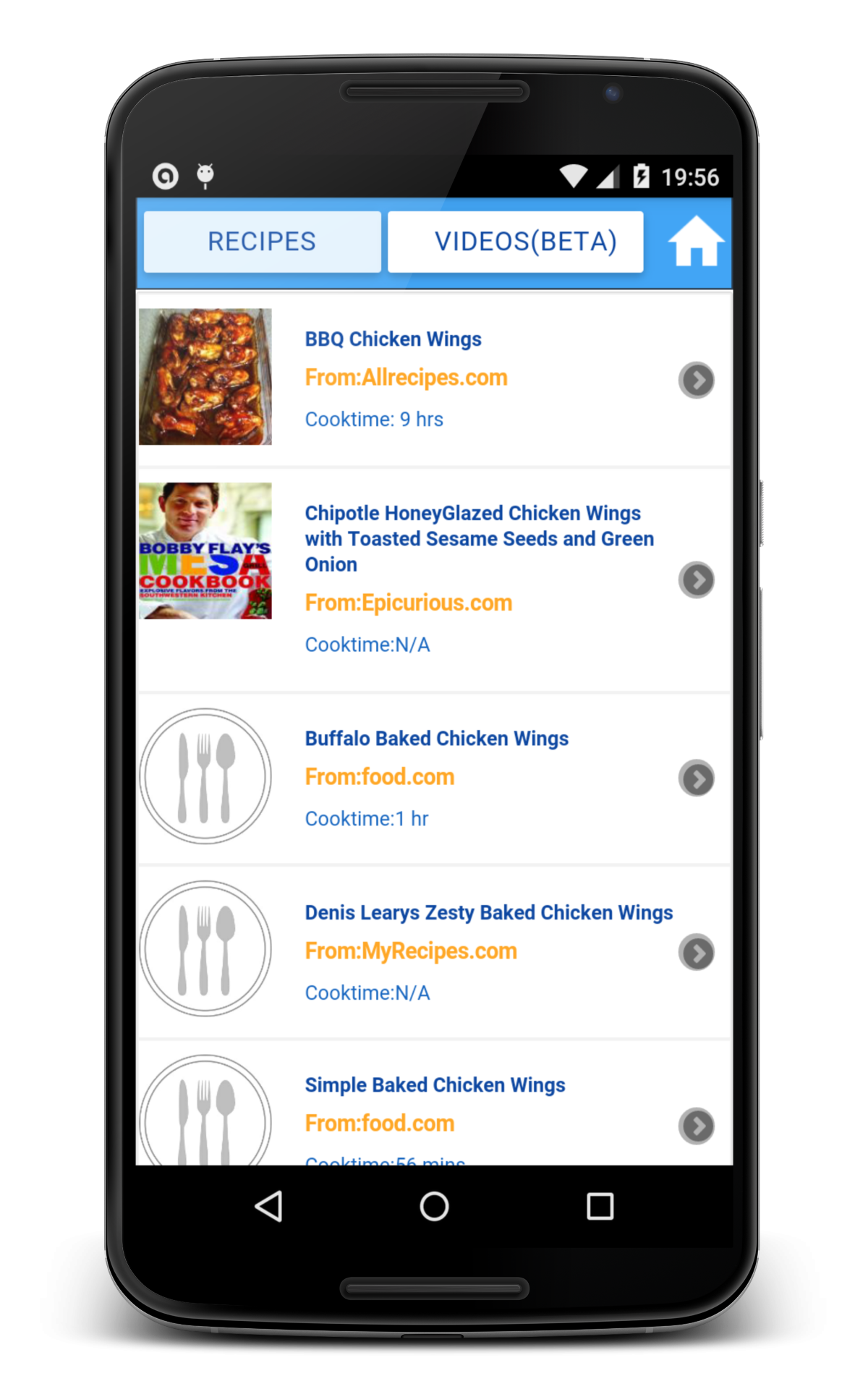 CookBot Recipes - App on Amazon Appstore