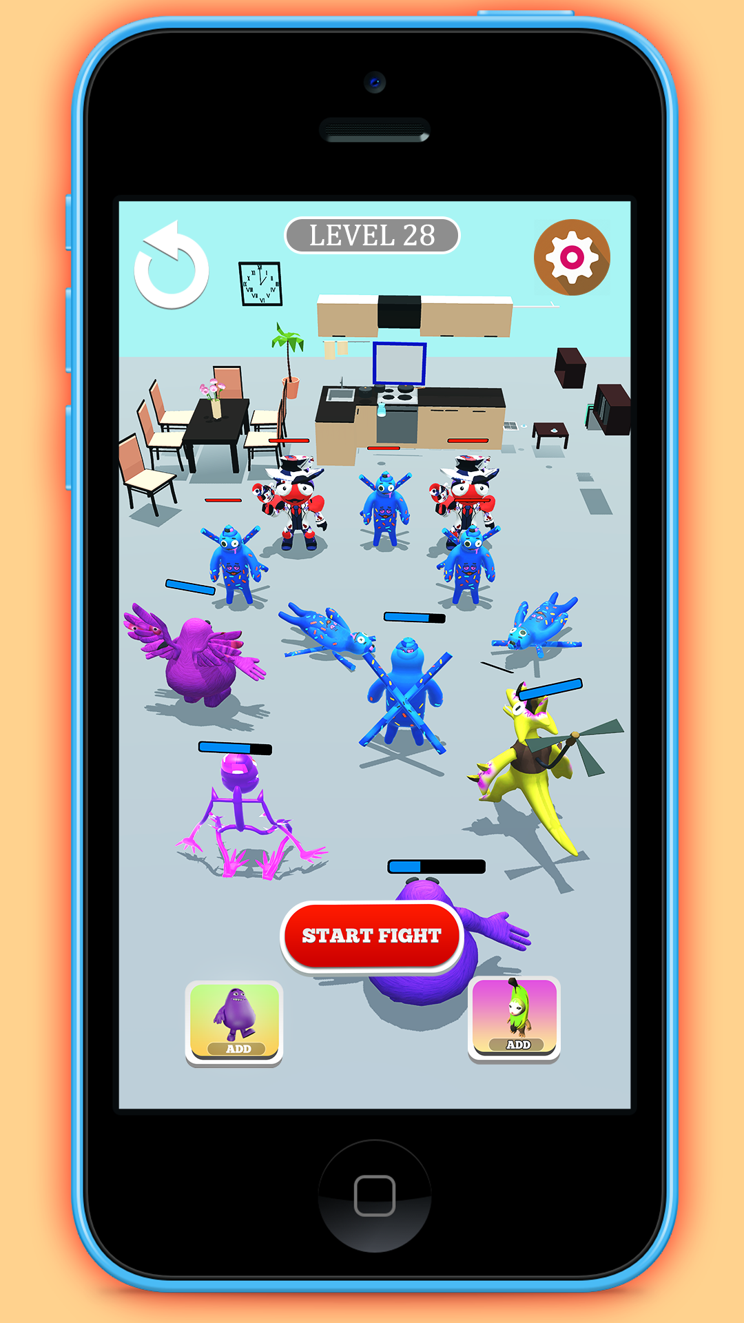 Merge Grimace Monster Fusion Battle Challenge 3D: Scary Monster Merge ...