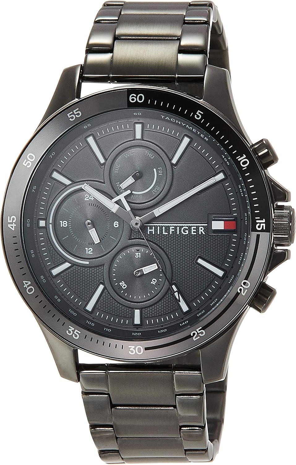 Amazon.co.jp: [トミーヒルフィガー] 腕時計 BANK 1791719 メンズ グレー [並行輸入品] : ファッション