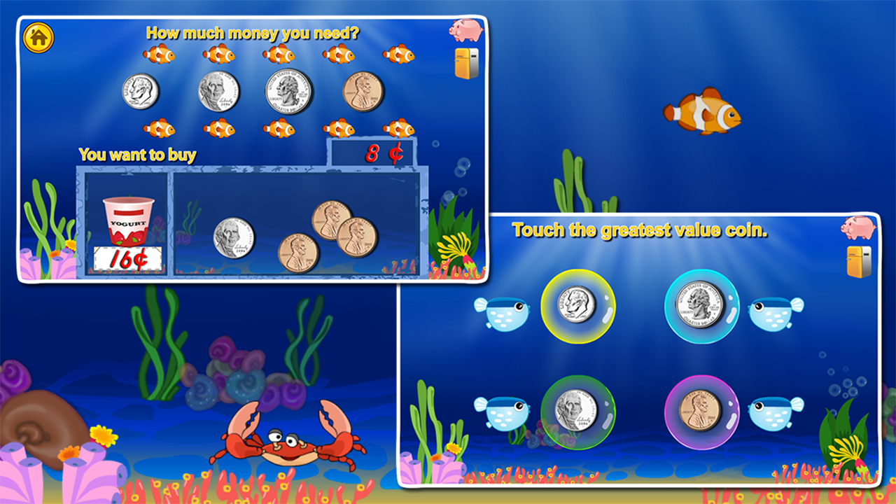 Amazing Coin(USD): Educational Money learning & counting games for kids ...