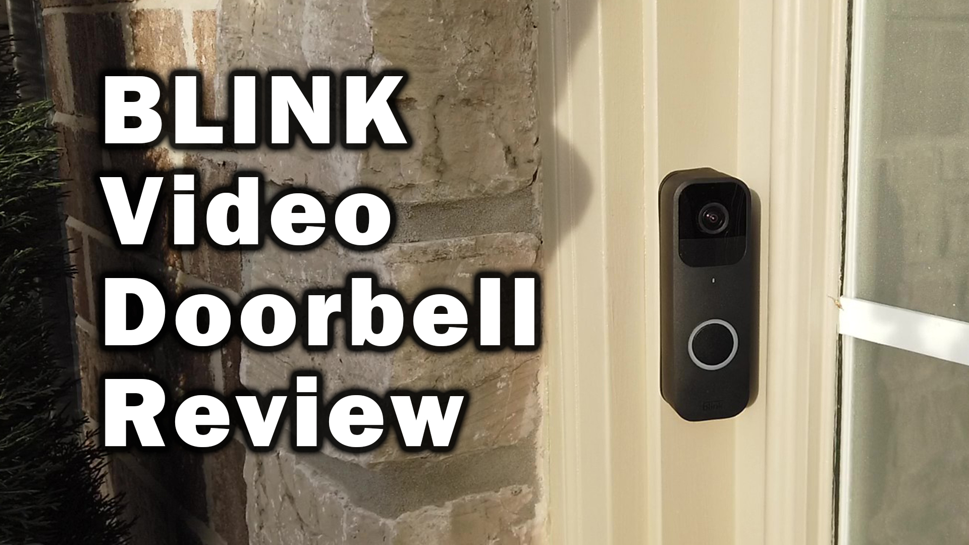 Watch Blink Video Doorbell Review and Install Guide on Amazon Live