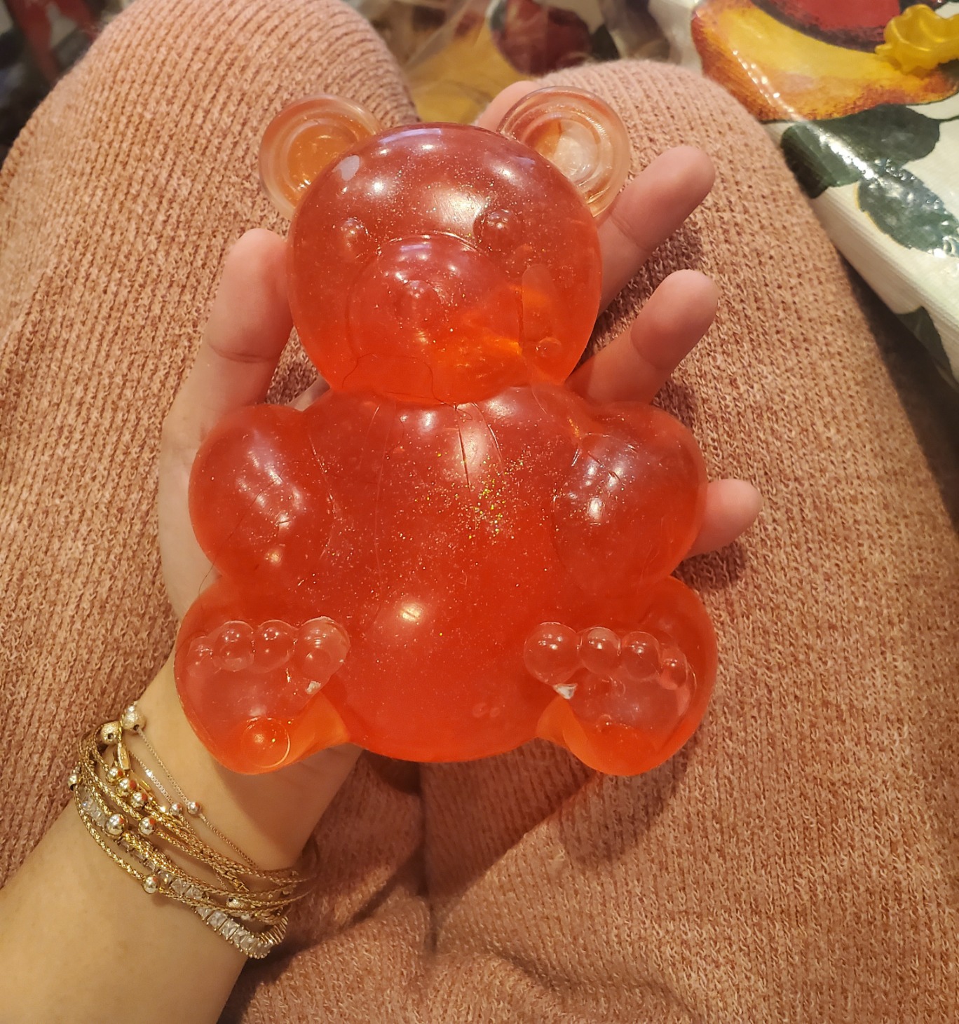 Amazon.com: Toysmith Jumbo 5-1/2 inch Squishy Stretchy Bear, Assorted ...