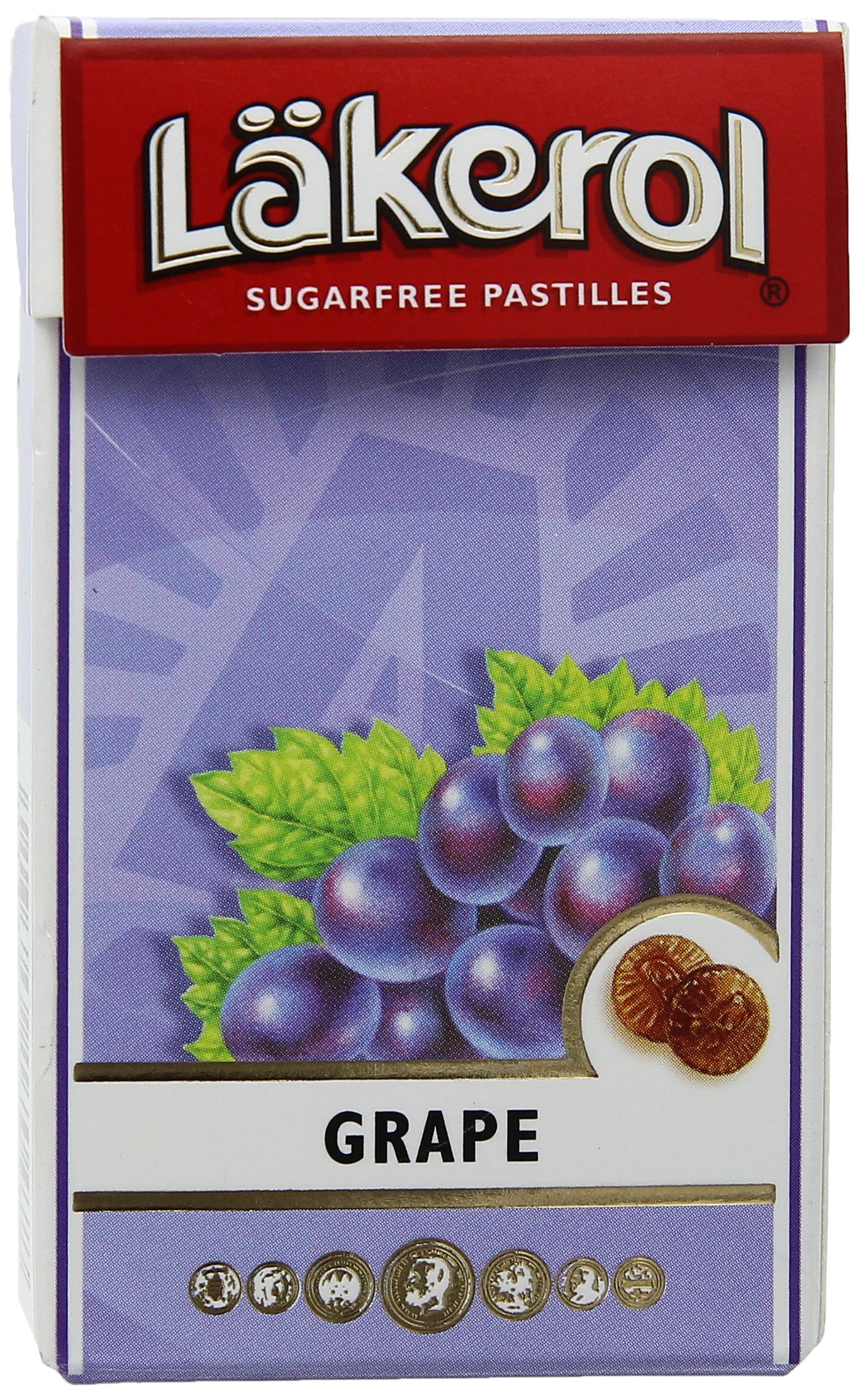 Lakerol sugar free mint gummy pastilles|Oral throat soothing mouth ...