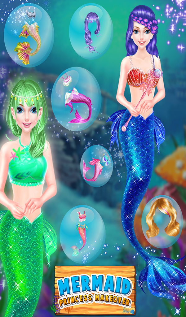 New Mermaid Royal Princess Makeover: Mermaid Tale - App on Amazon Appstore
