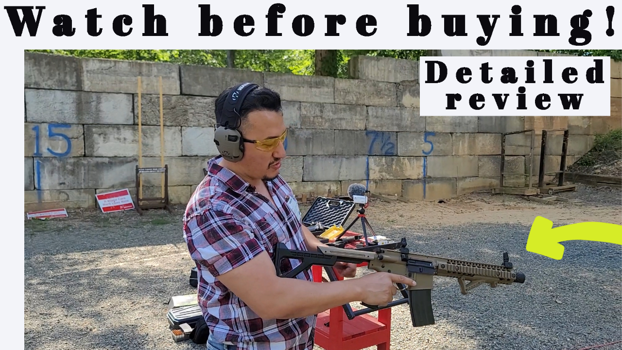 Watch DPMS Full Auto SBR CO2-Powered BB Air Gun on Amazon Live