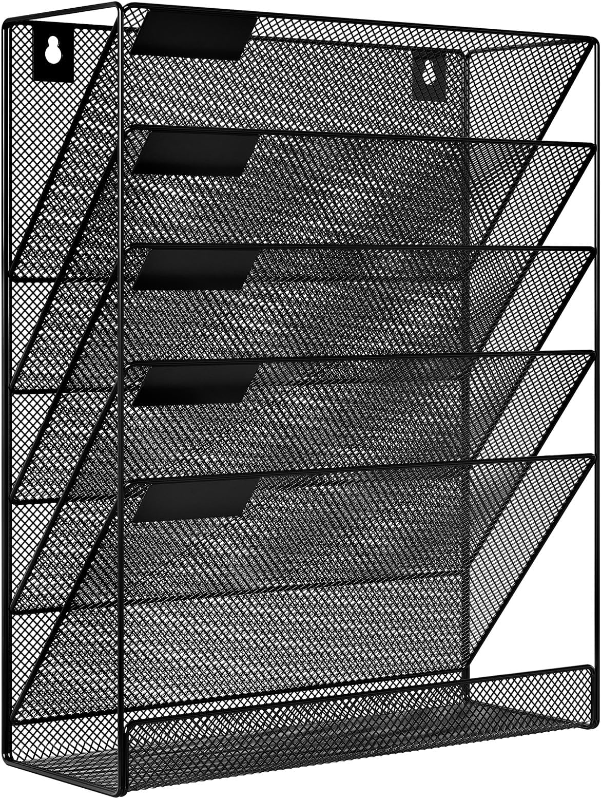 Amazon.com : EasyPAG Wall File Holder 5 Pocket Mesh Hanging Wall ...