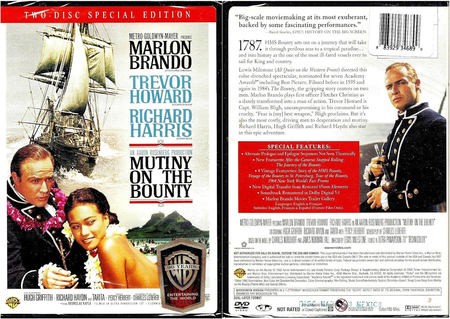 Mutiny on the Bounty (Les révoltés du Bounty) (Two-Disc Special Edition ...