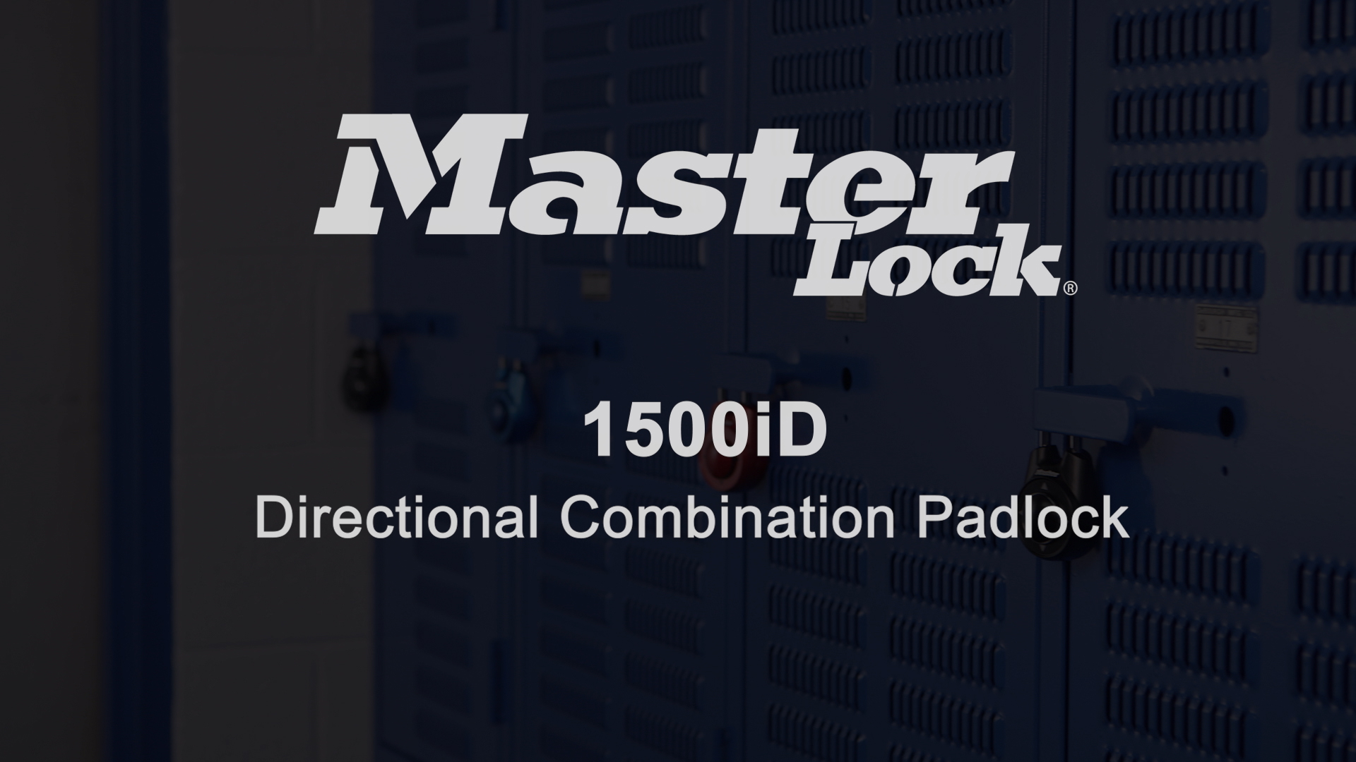 Snapklik.com : Master Lock 1500iD Locker Lock Set Your Own Directional ...