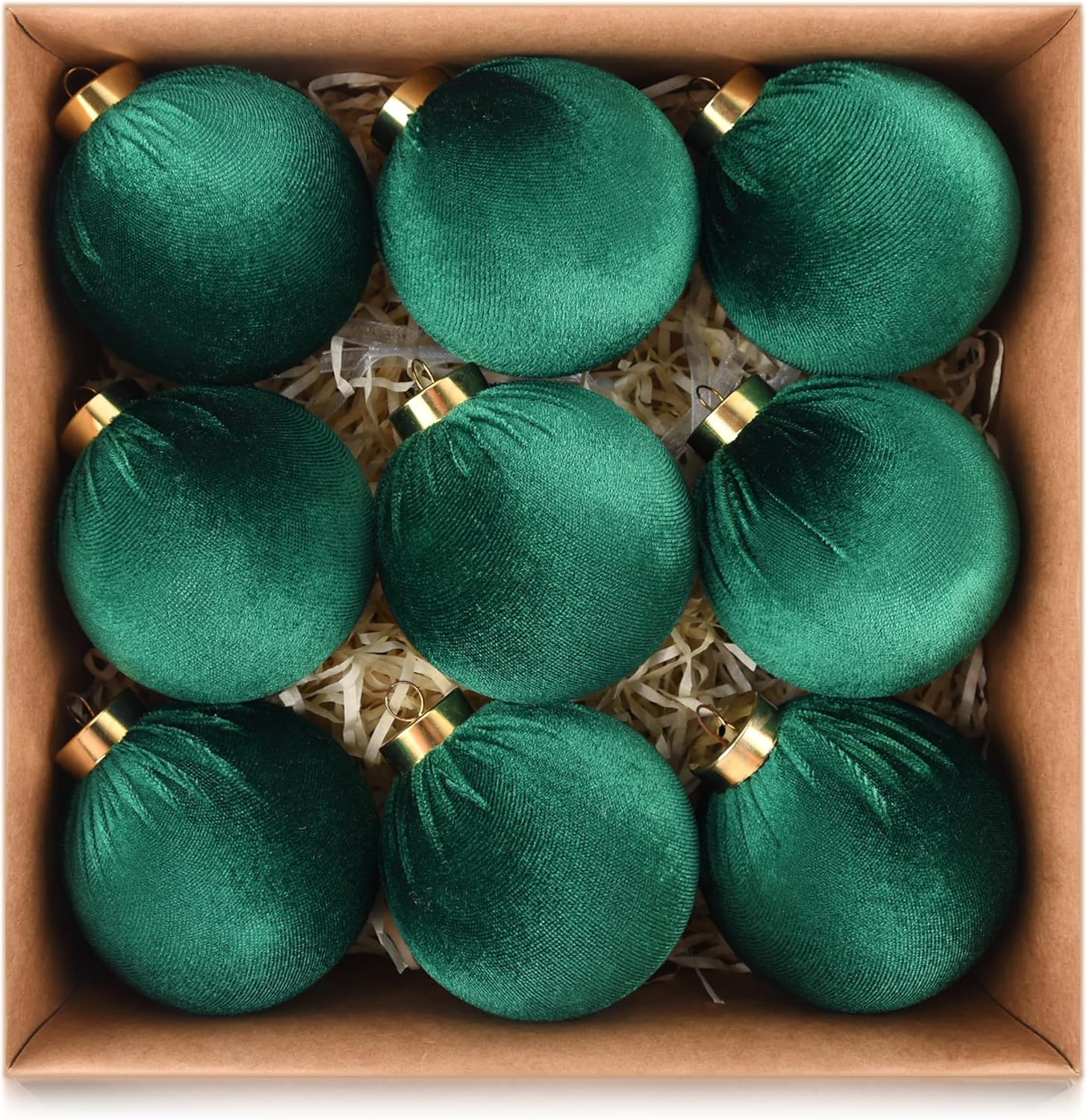 Emerald Green Christmas Ornaments