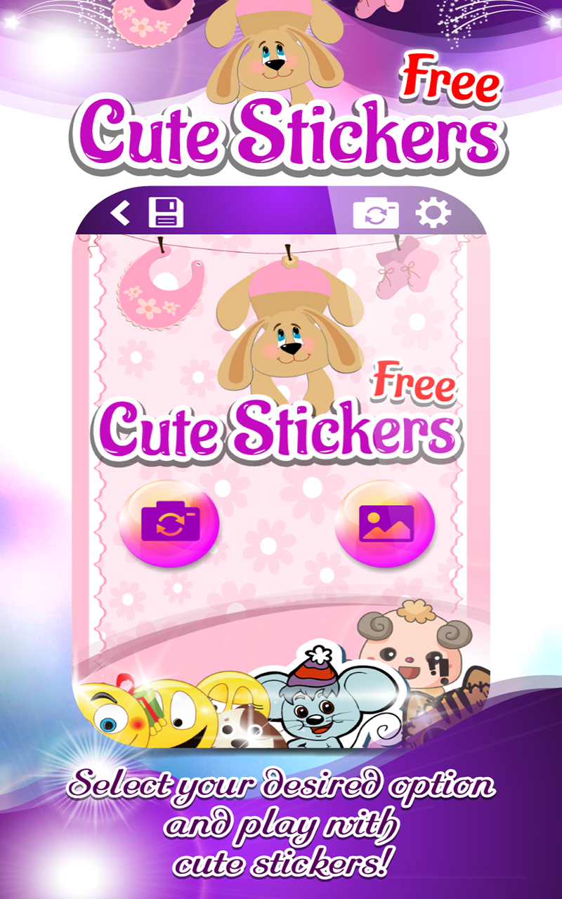 Cute Stickers Free - App on Amazon Appstore