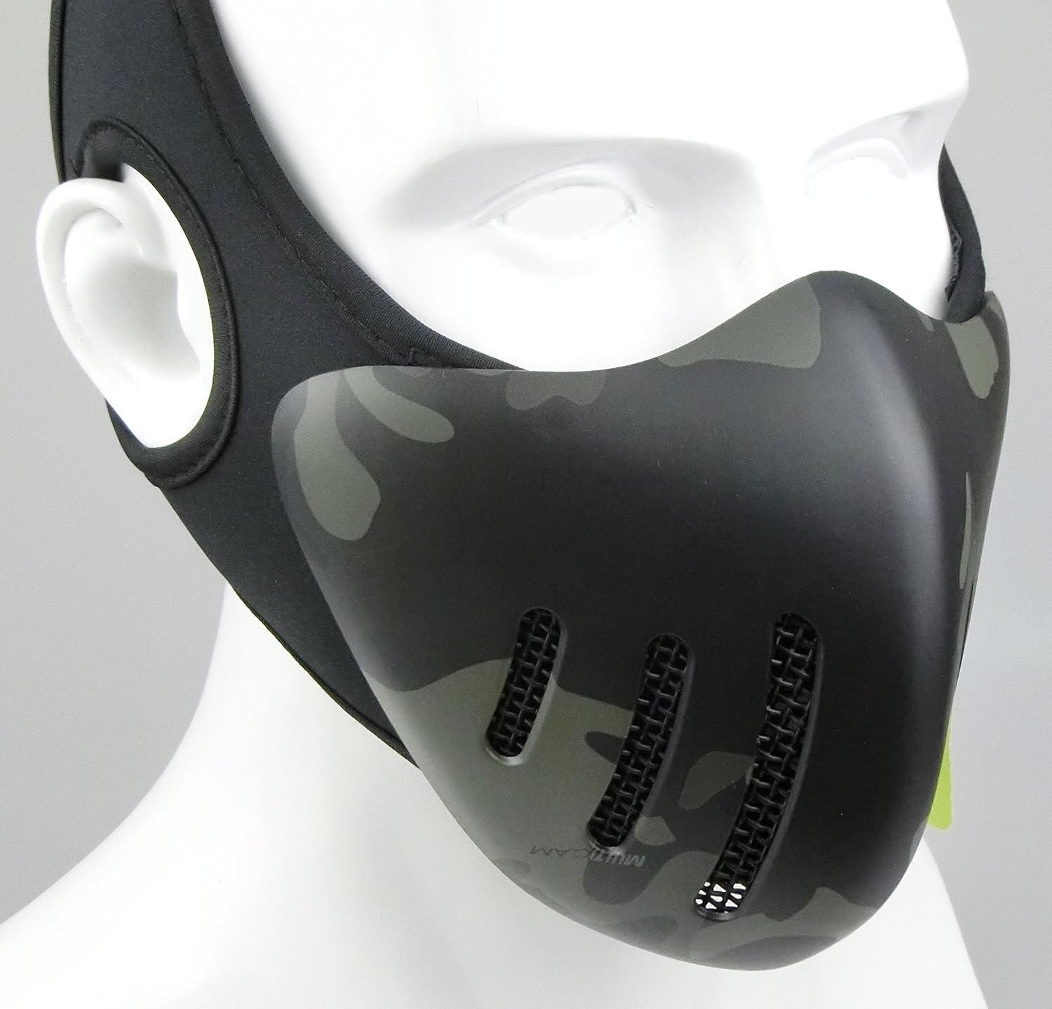 H World EU Airsoft Tactical Metal Mesh Breathable Protection Half Face ...