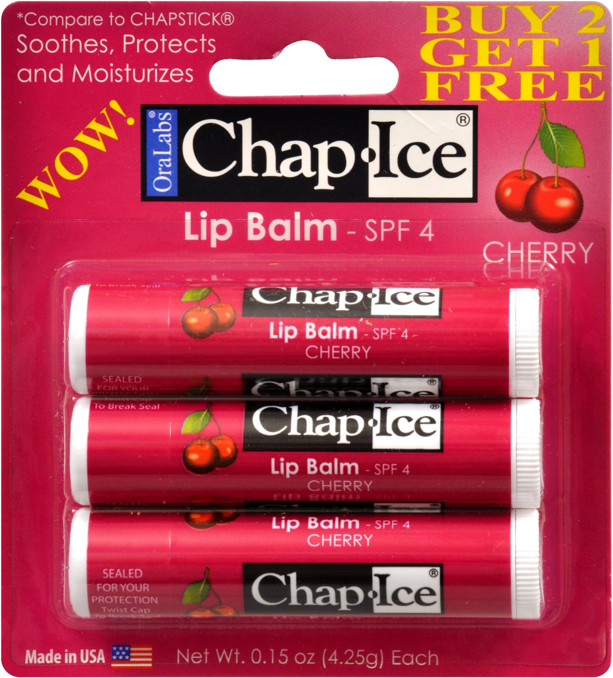Amazon.com : Chap-Ice® | Premium and Traditional Lip Balm for Chapped ...