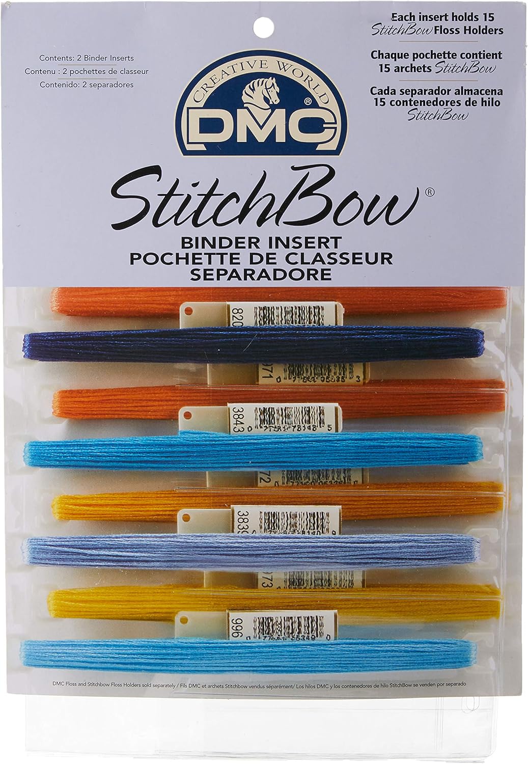 Amazon.com: DMC StitchBow Binder Inserts, 2/Pkg : Arts, Crafts & Sewing