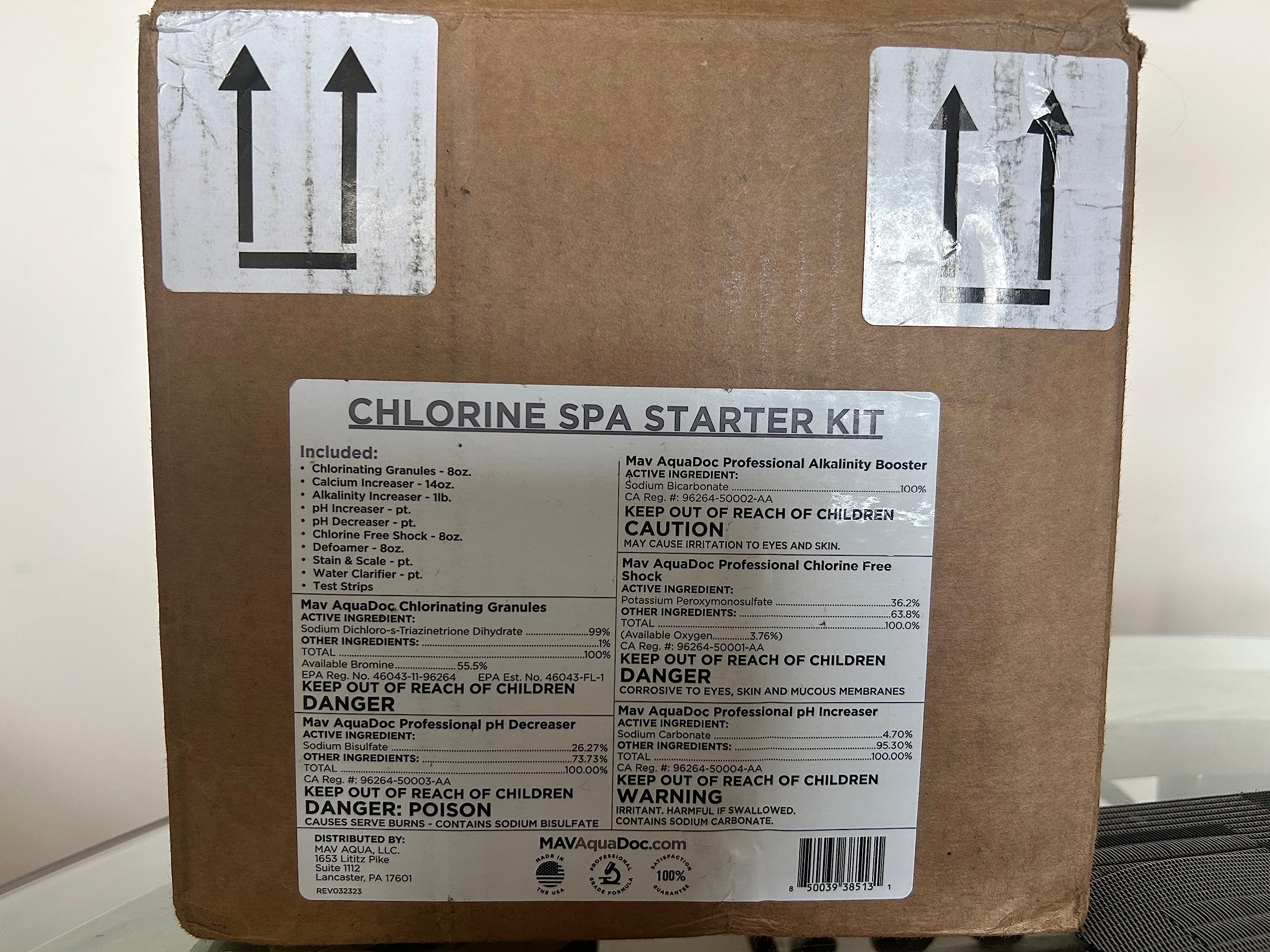 Snapklik.com : Hot Tub Chemicals Starter Kit - Chlorine Spa Starter Kit ...