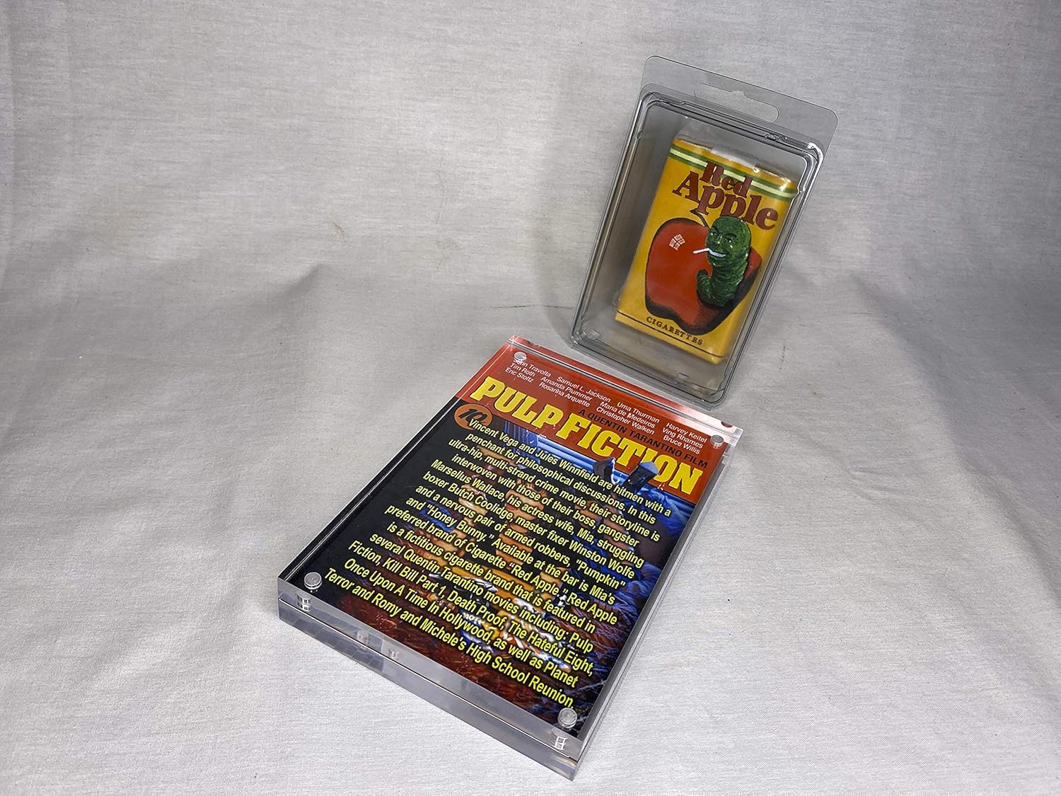 Pulp Fiction Red Apple Soft Pack, Prop Replica, Shrink Wrapped, Plastic ...