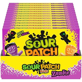 Amazon.com: SOUR PATCH KIDS Zombie Orange & Purple Soft & Chewy ...