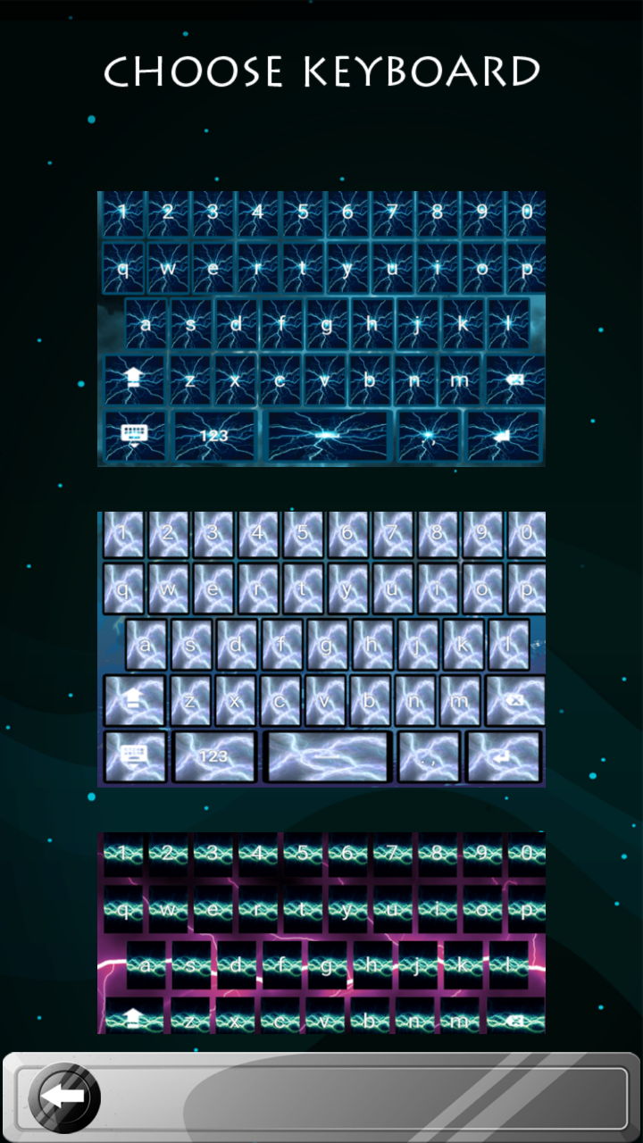 Lighting Storm Keyboards - App on Amazon Appstore