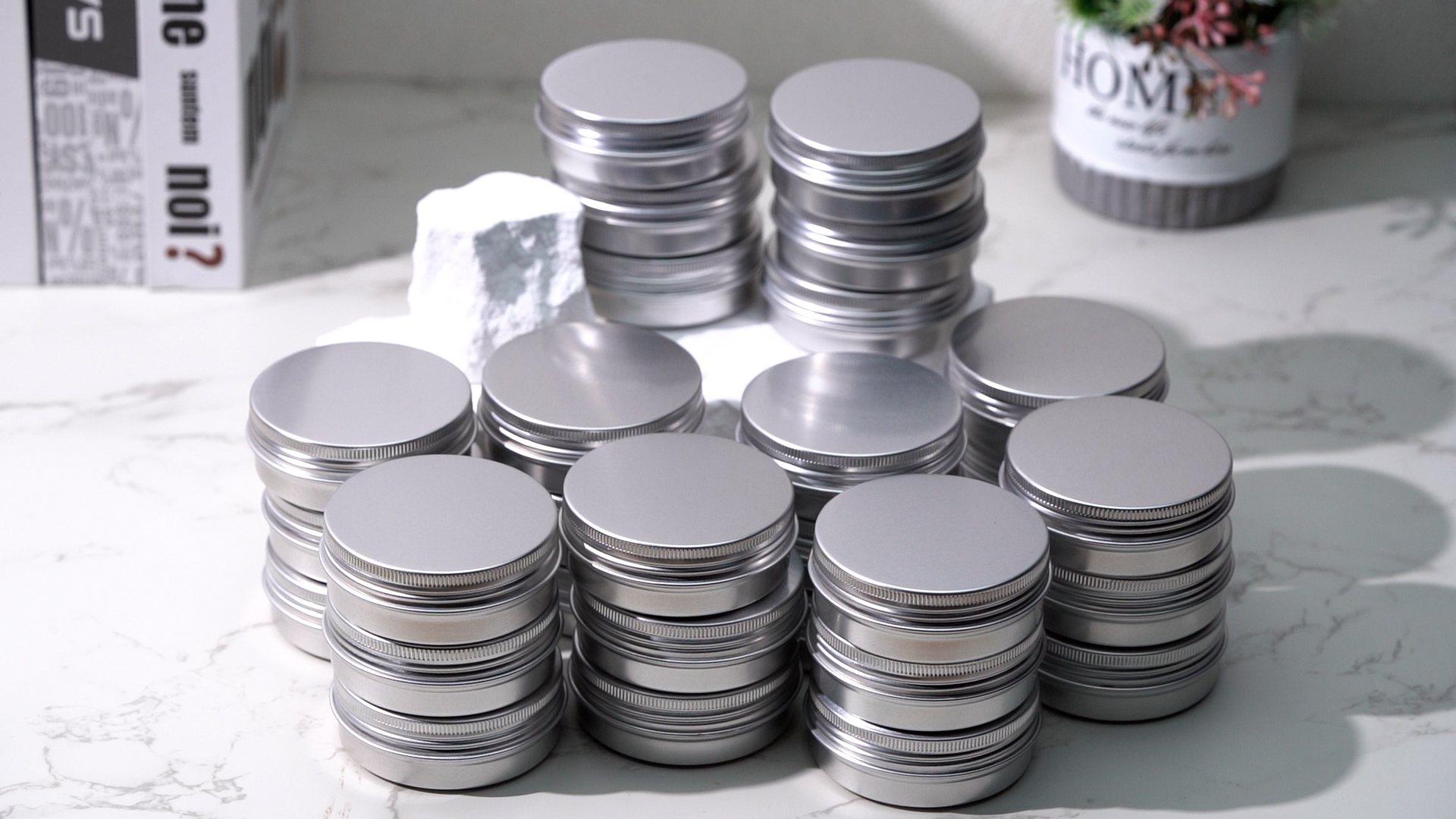 Watch 2 oz Salve Tins Metal Tins with Lids Round Tins Containers on ...