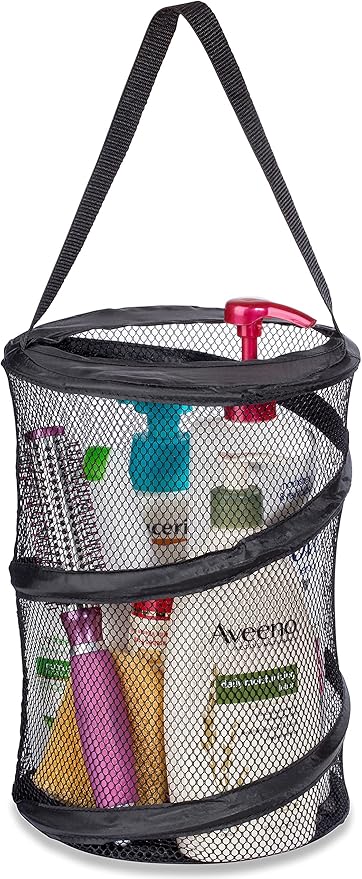 Amazon.com: Handy Laundry Foldable Shower Caddy - Collapsible, Portable ...