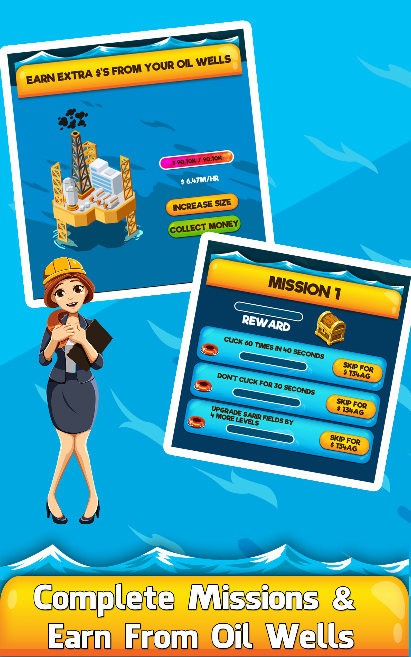 Oil Tycoon 2 - Idle Clicker Factory Miner Tap Inc Game - App on Amazon ...