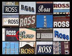 Amazon.com : ROSS Personalized Name Poster Using Sign Photos - 11"X14 ...