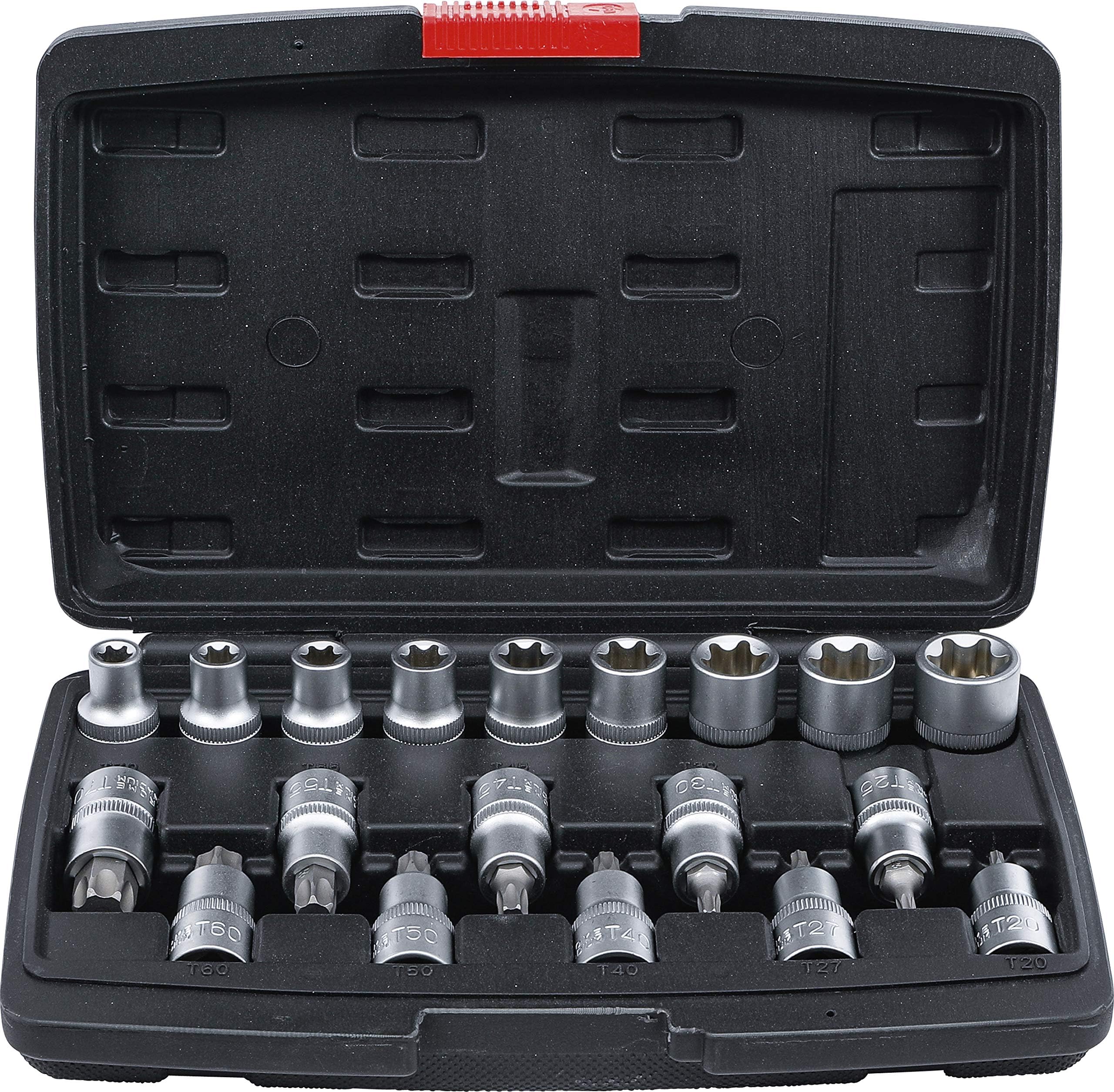 BGS 5100 | Bit Socket / Socket Set | 12.5 mm (1/2") Drive | E-Star / T ...