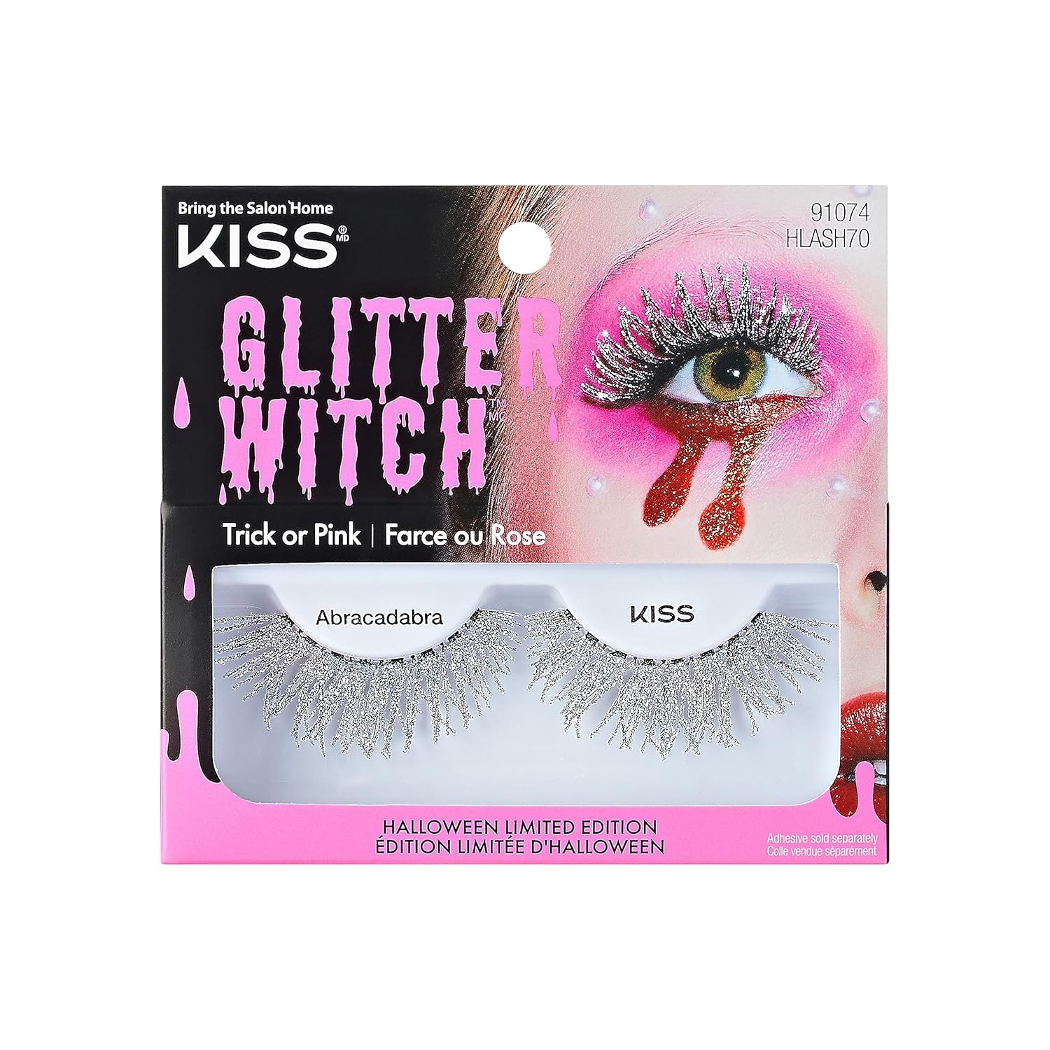 Amazon.com: KISS Halloween Limited Edition Glitter Witch False ...